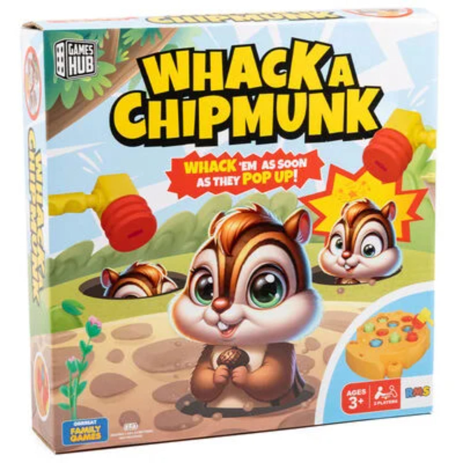 Whack a Chipmunk Board Game – Play4Ever